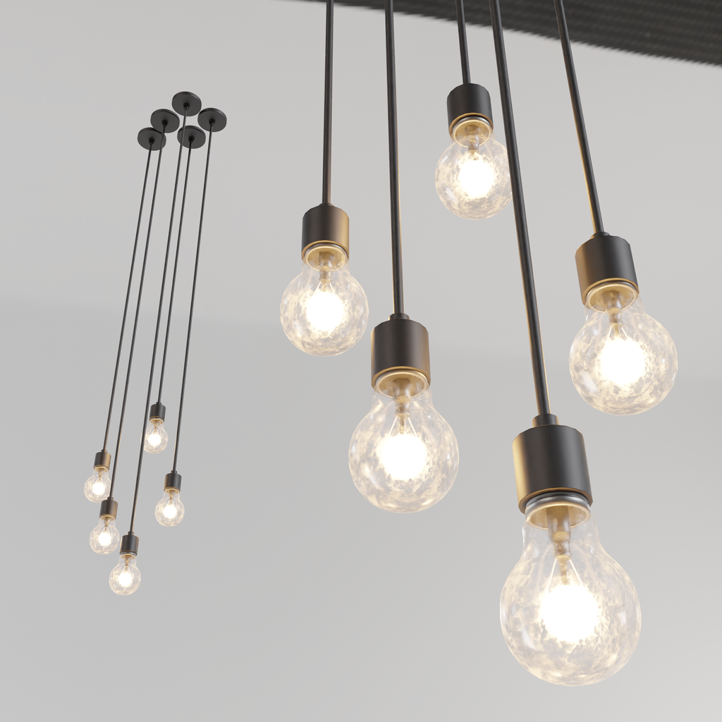 BlenderKit | Download the Ceiling Light Lamp model