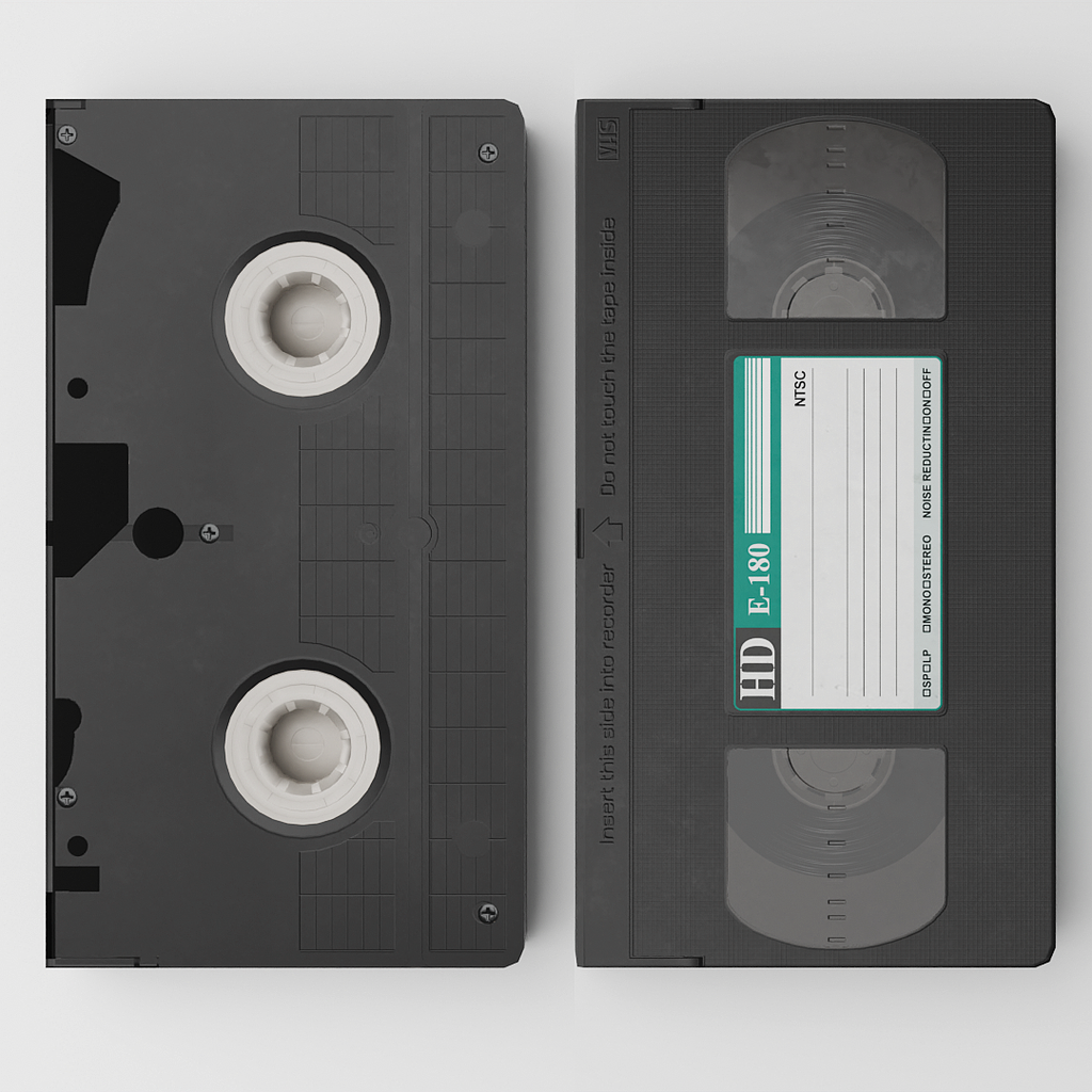 VHS - LowPoly | Video devices models | BlenderKit
