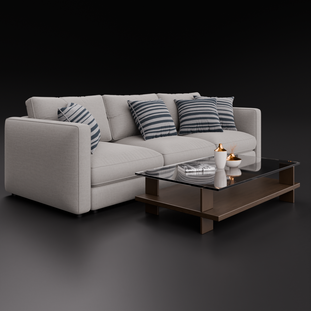 Sofa Glee | Sofas models | BlenderKit