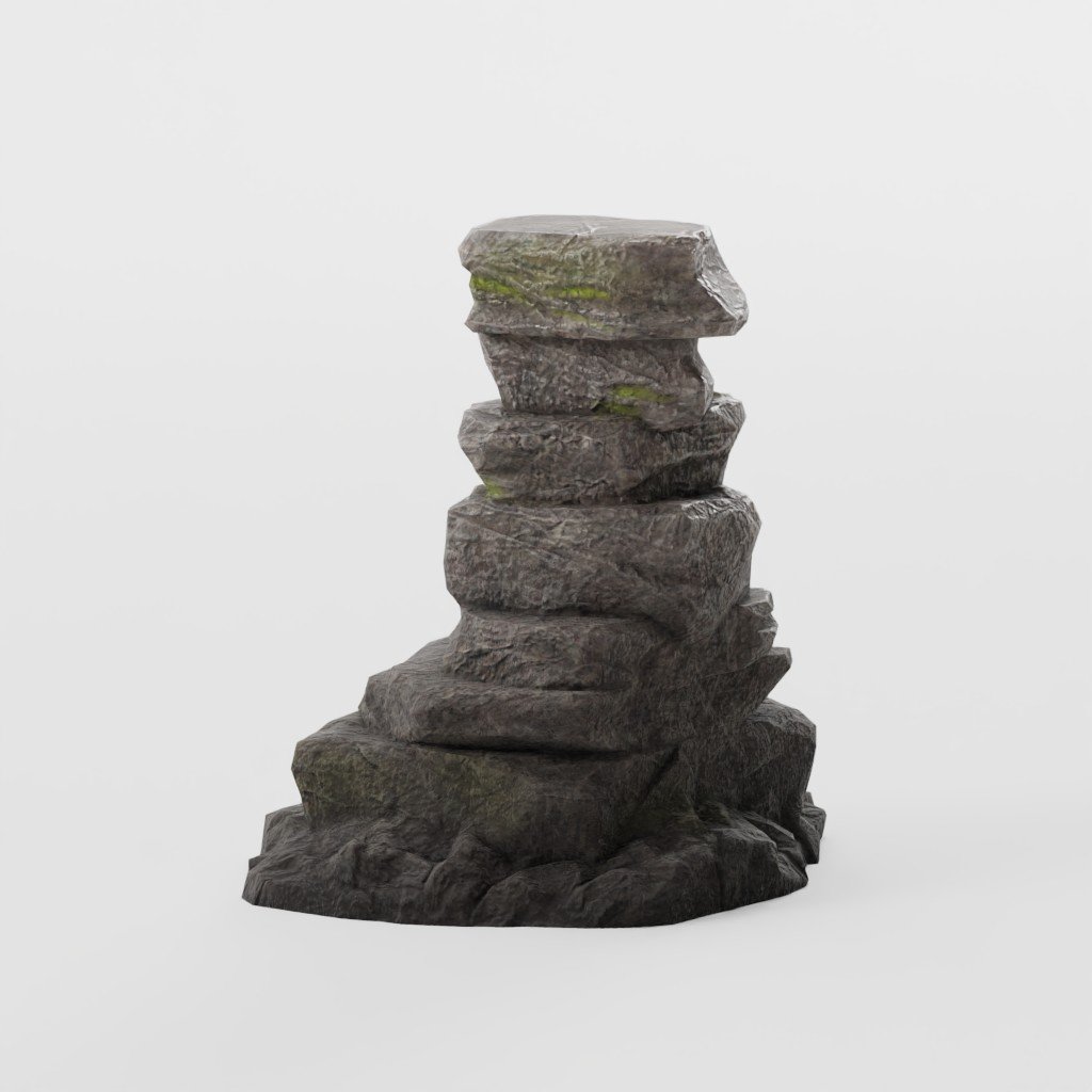 Cliff Rock 16 | 3D Terrain models | BlenderKit