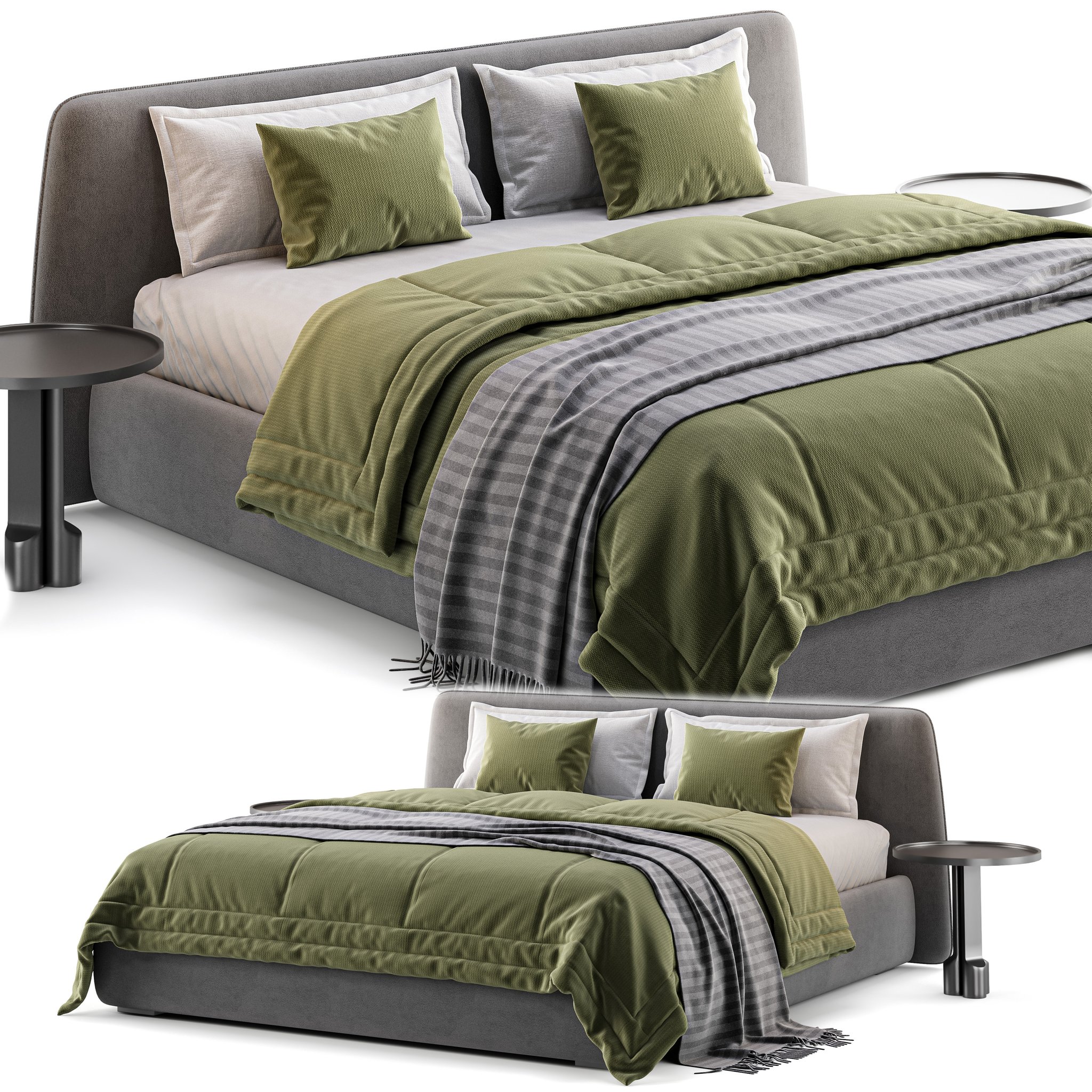 Bed Boca slim | Beds models | BlenderKit