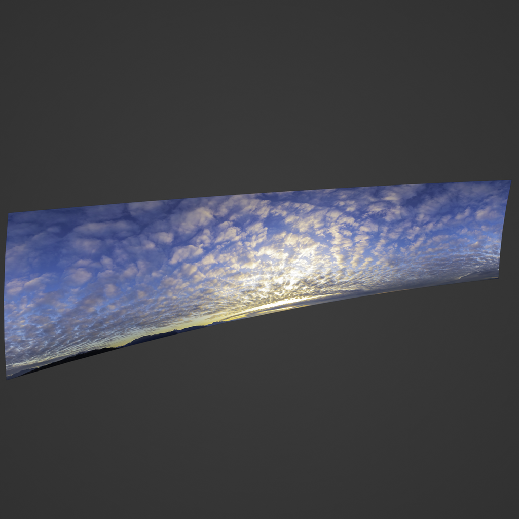 Sunset Sky Image Background | Clouds models | BlenderKit