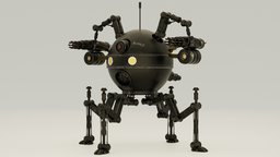 War robot | Robots Characters models | BlenderKit