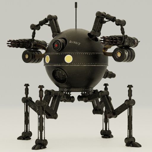 K-vrc | FREE 3D Robot models | BlenderKit