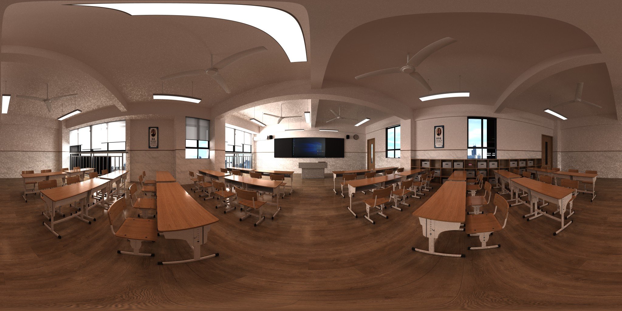 Classrooom | Public HDRis | BlenderKit