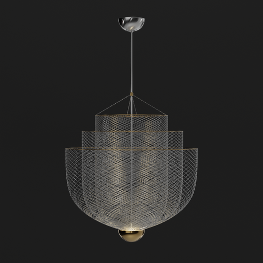 Meshmatics Chandelier | Ceiling Lights models | BlenderKit