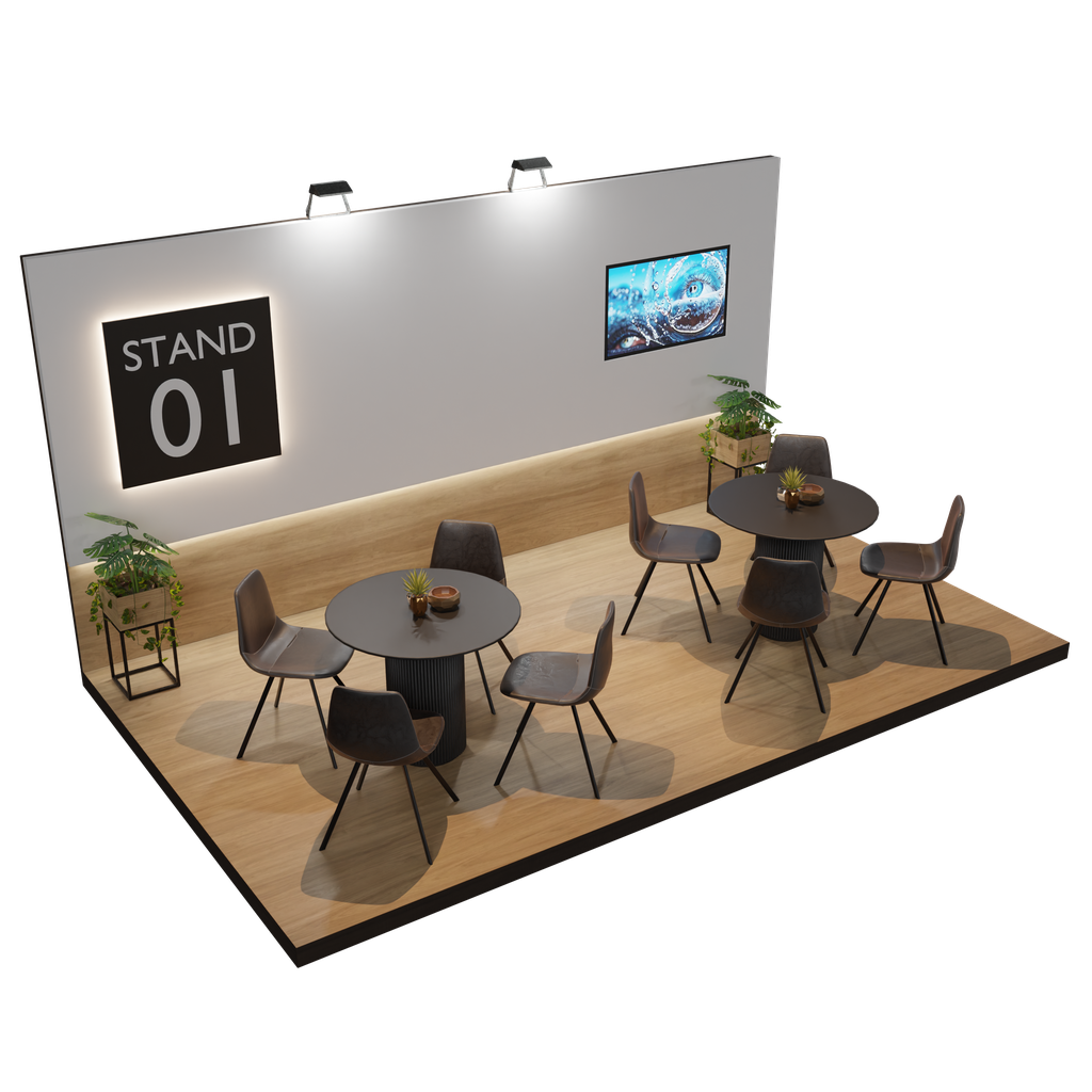 Congress stand | Shopping / Retail models | BlenderKit