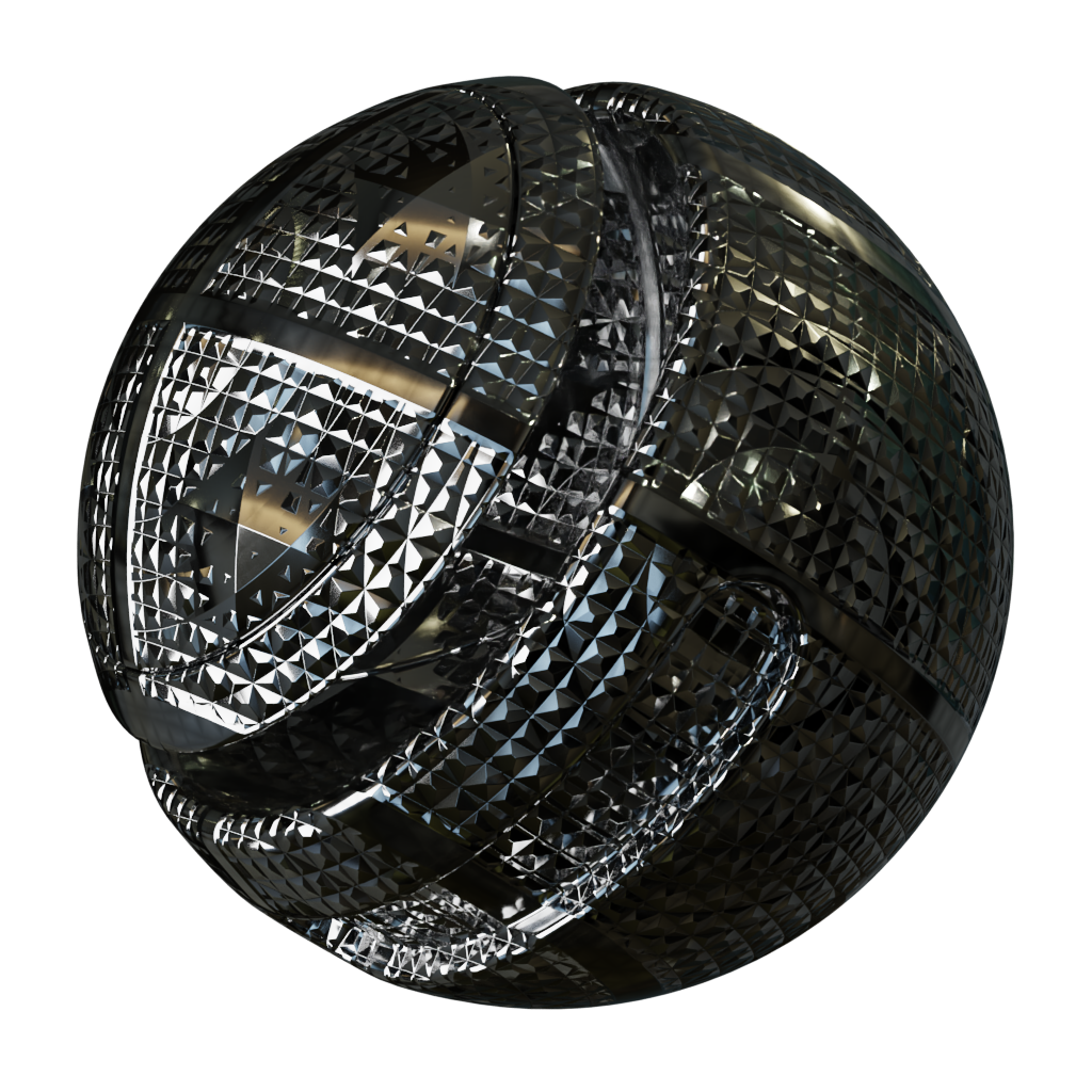 Metallic Pattern | FREE metal materials | BlenderKit