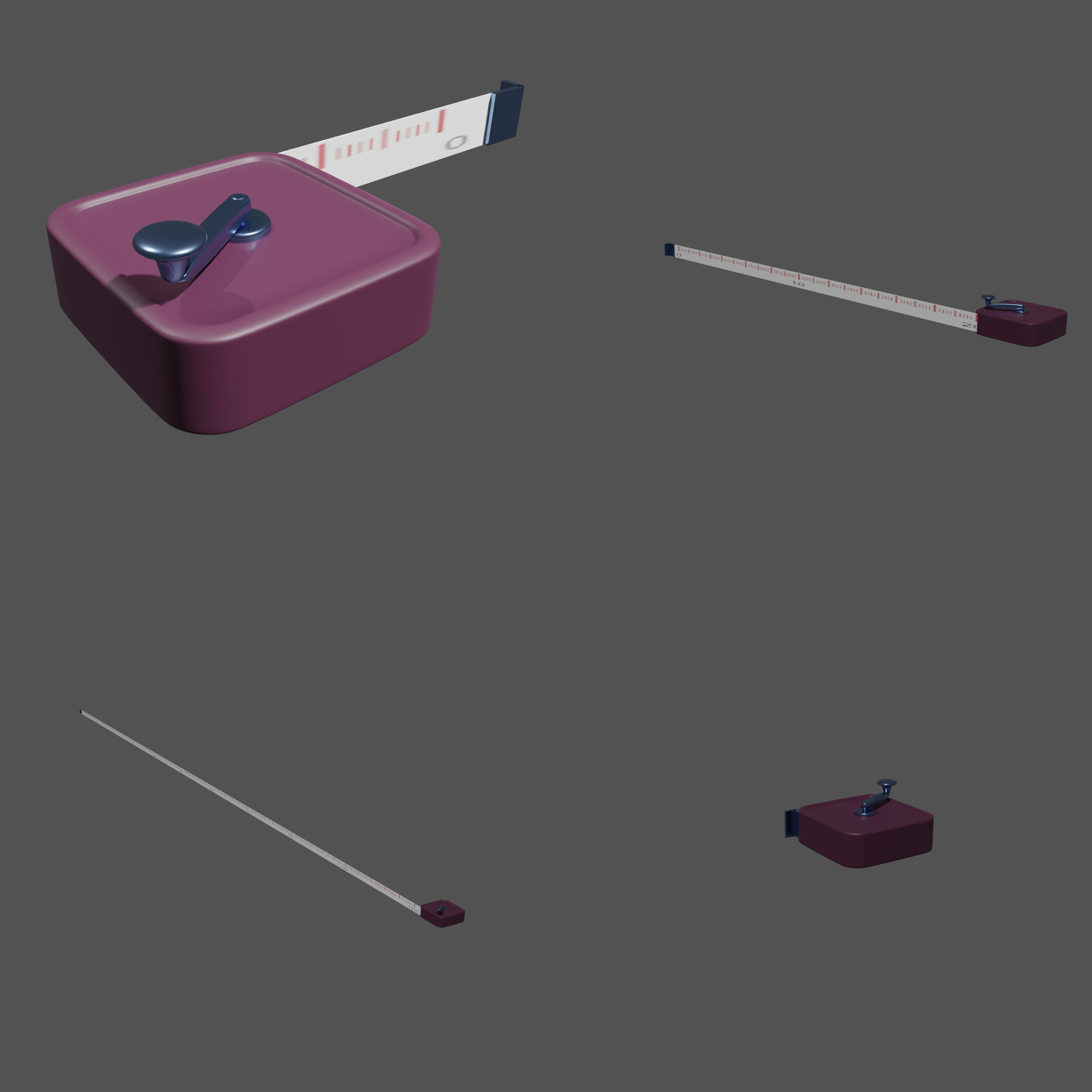 Tape measure | FREE Handtools models | BlenderKit