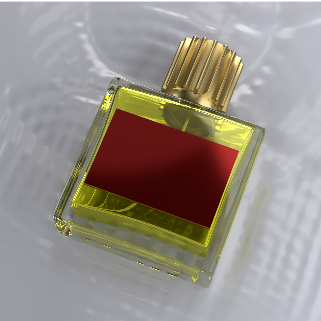 Perfume on watery surface | Mockup scenes | BlenderKit