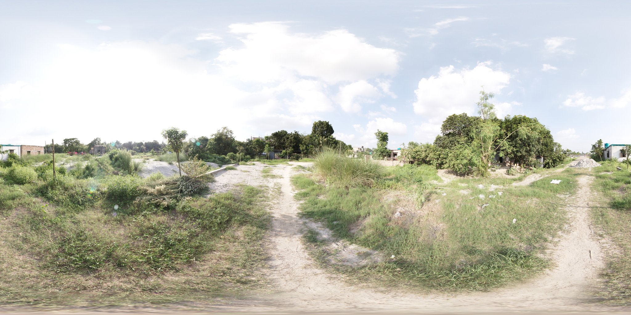 Bright Rural Field – Midday Sun HDRI | FREE Nature HDRis | BlenderKit