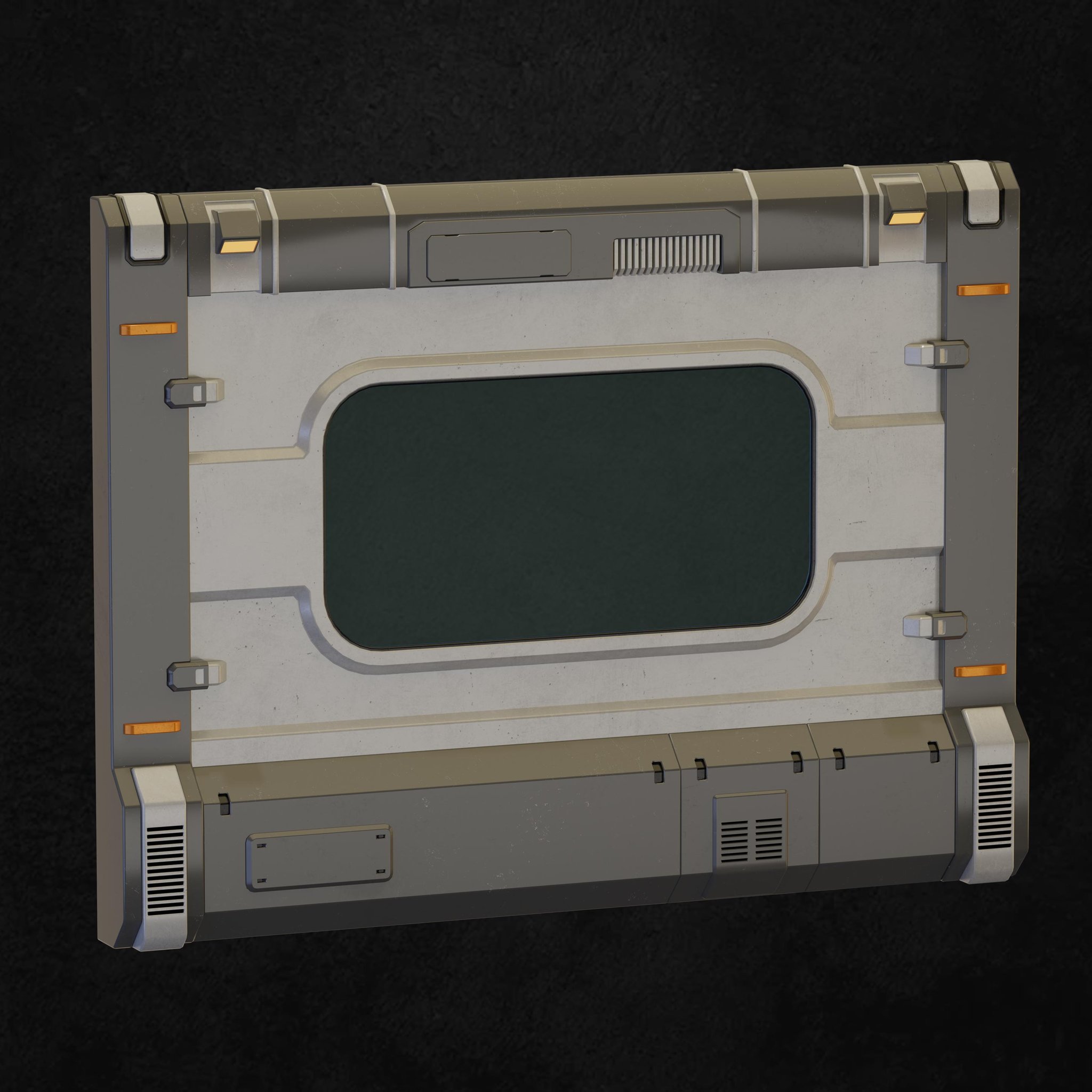 Sci-Fi Wall Panel | 3D Panels models | BlenderKit