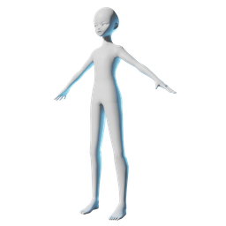 Anime boy base | 3D Men models | BlenderKit