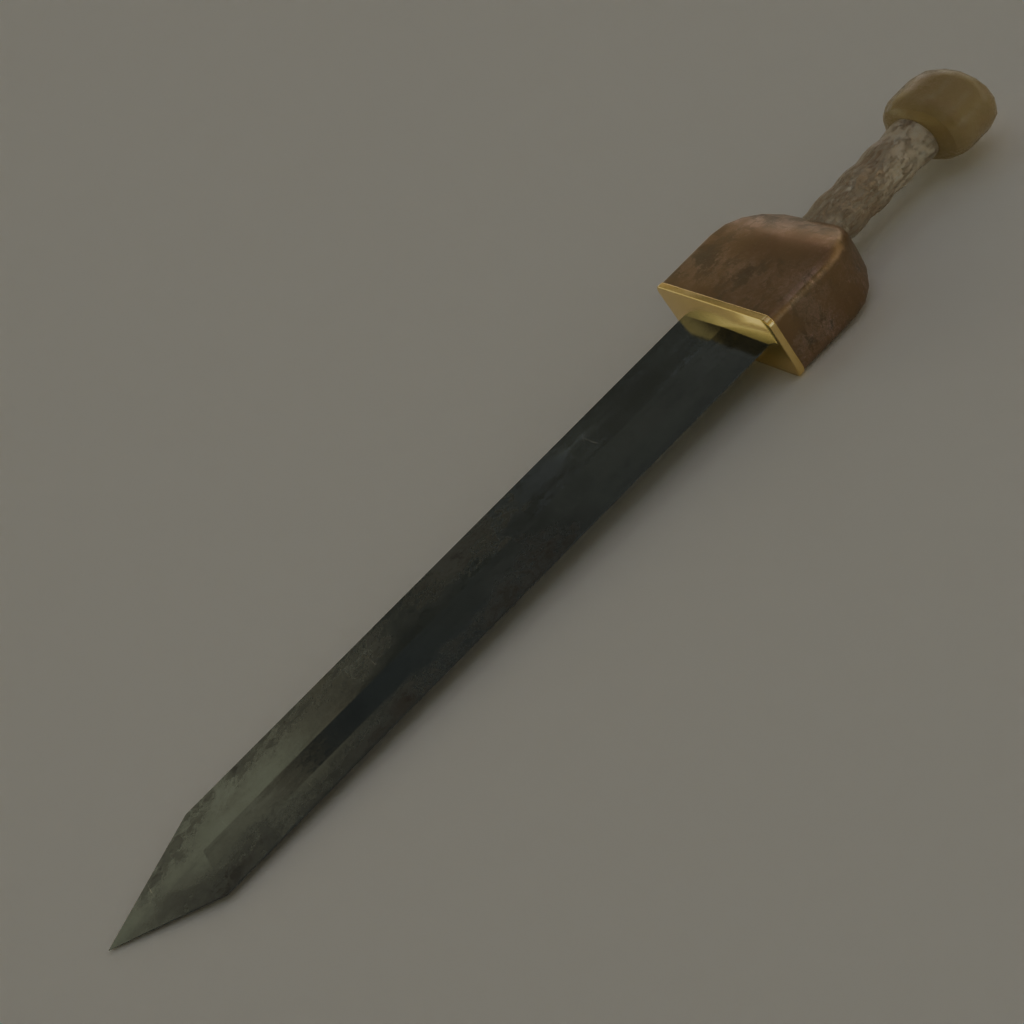 Roman sword | FREE Historical Weapons models | BlenderKit