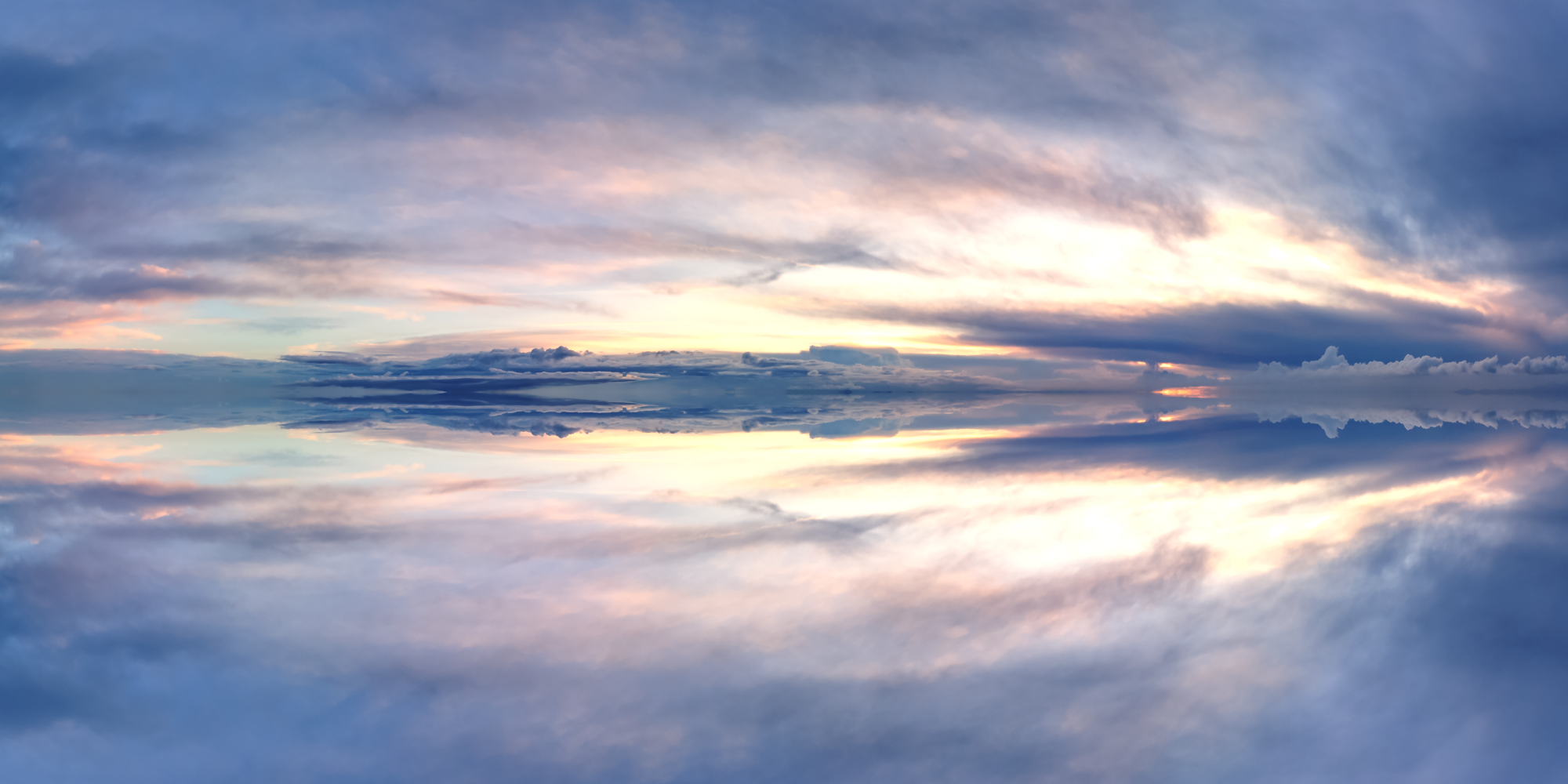 Infinite Real Sky - Overcast Twilight | Nature HDRis | BlenderKit