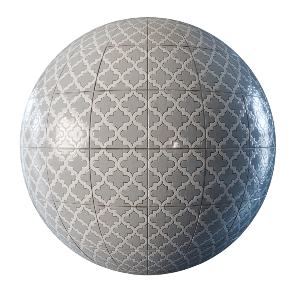 BlenderKit | Download the FREE Moroccan Ceramic Tiles material