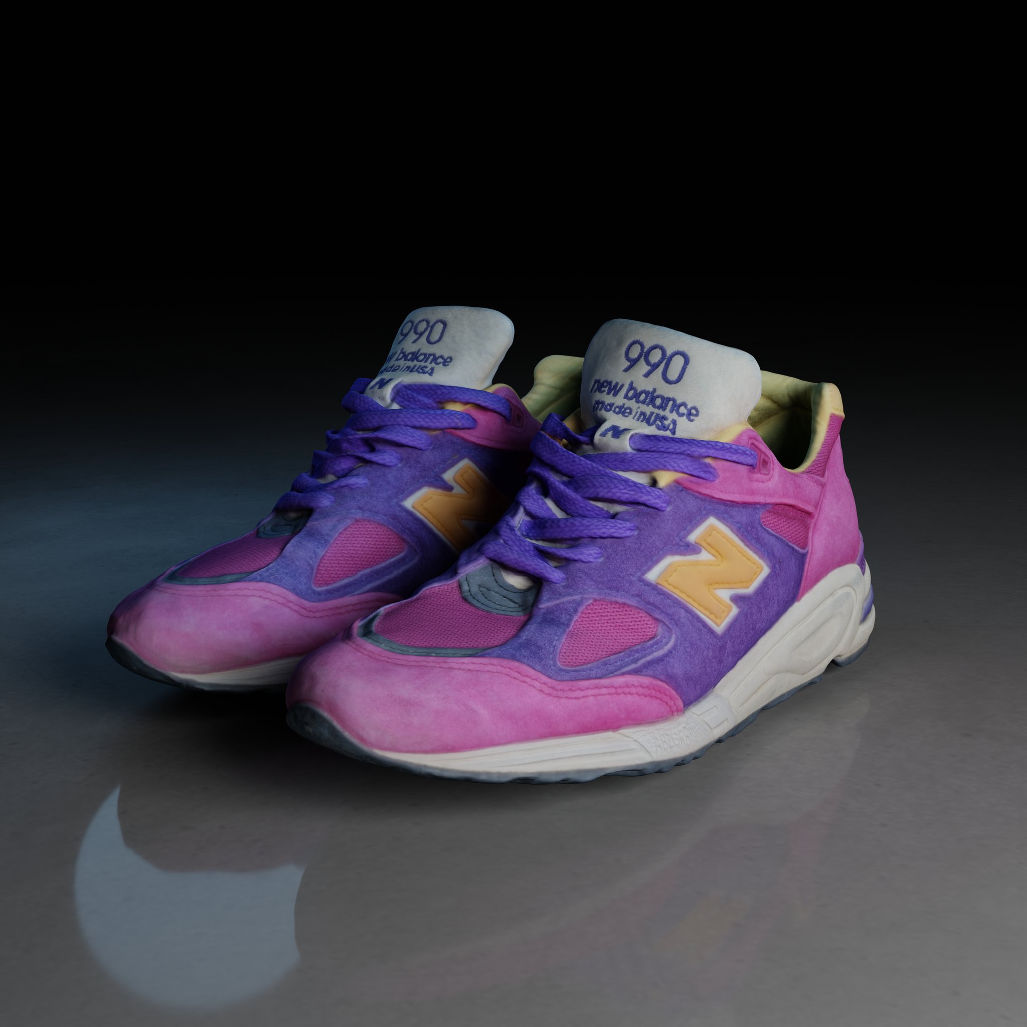 New Balance 990 | Sport models | BlenderKit