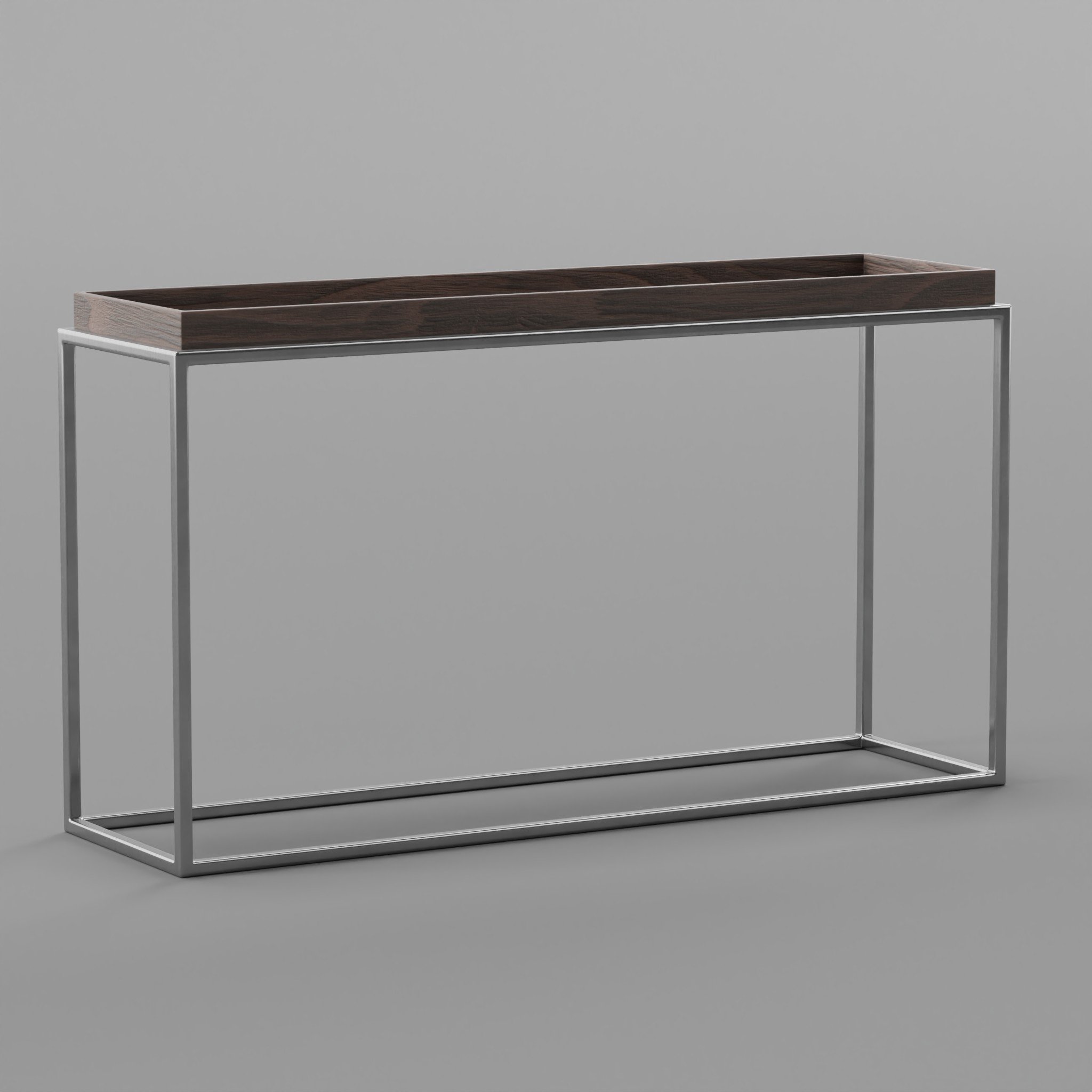 Tray Top Console Table | Consoles models | BlenderKit