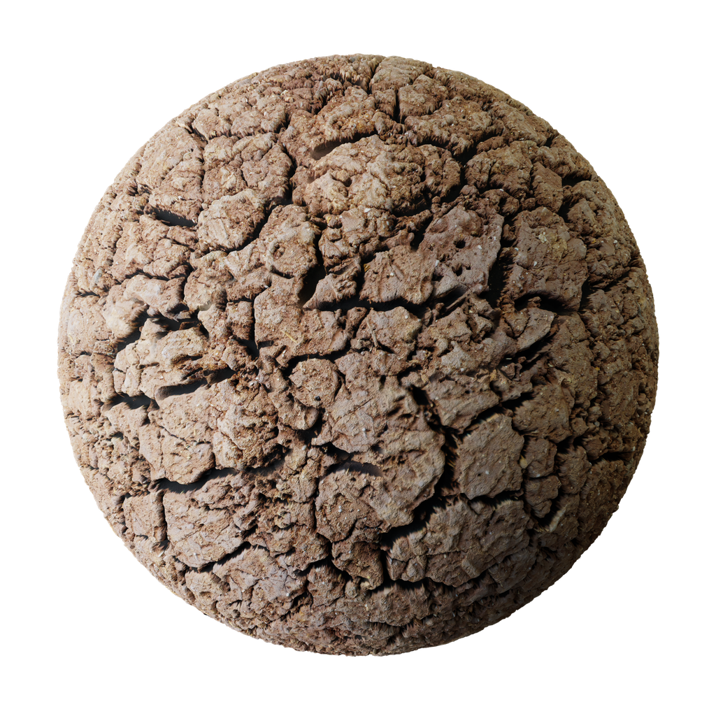 Dry cracked desert ground | FREE ground materials | BlenderKit