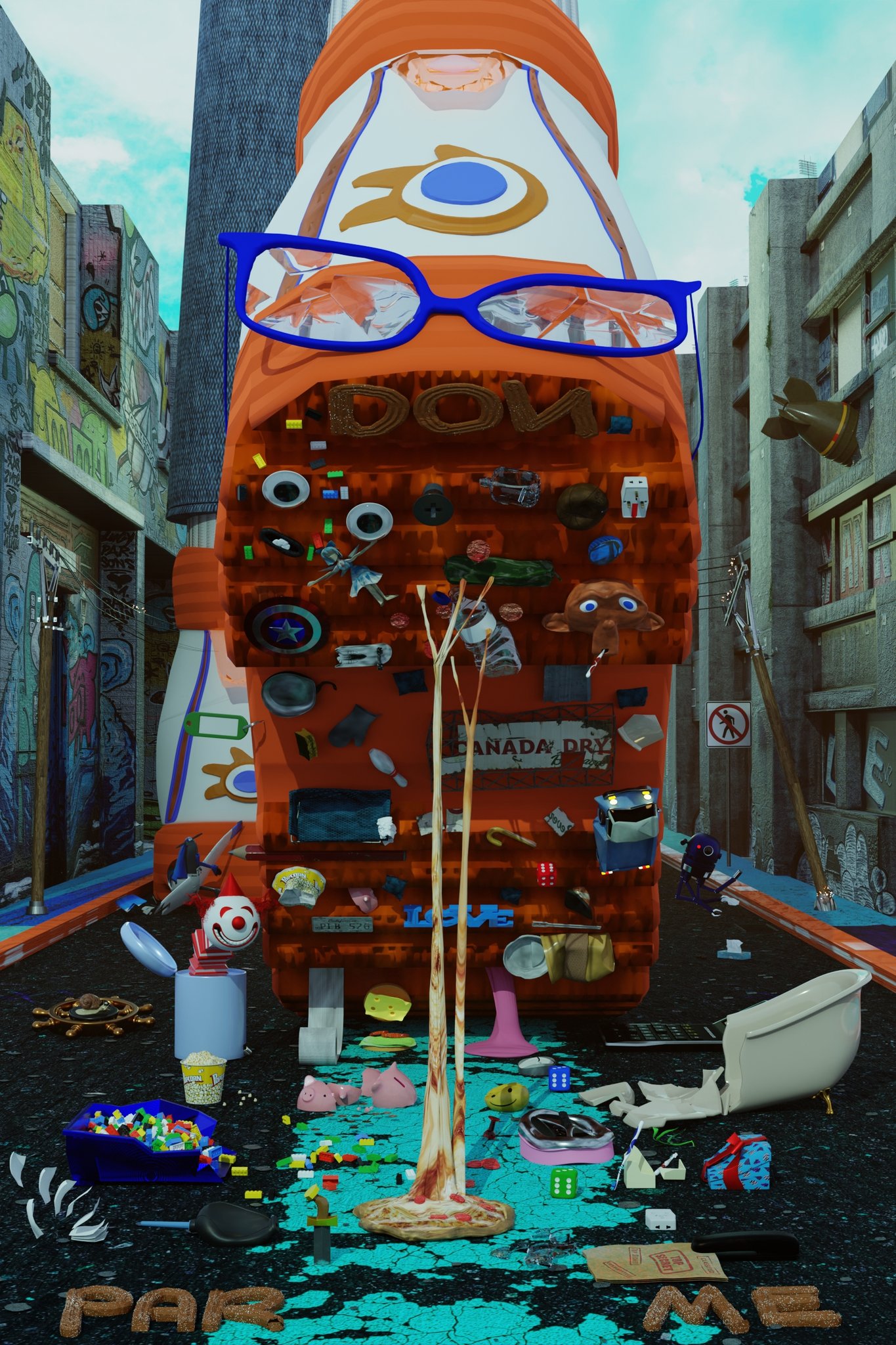 Pardon Me | 3D works | BlenderKit