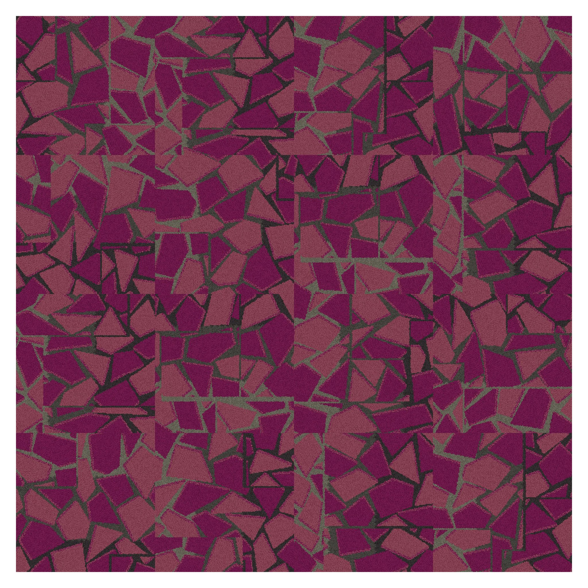 Rue Pink Carpet Tiles | Interior Design models | BlenderKit