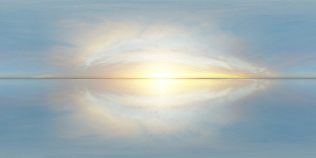 Soft Sunset Ocean HDRI | Nature HDRis | BlenderKit