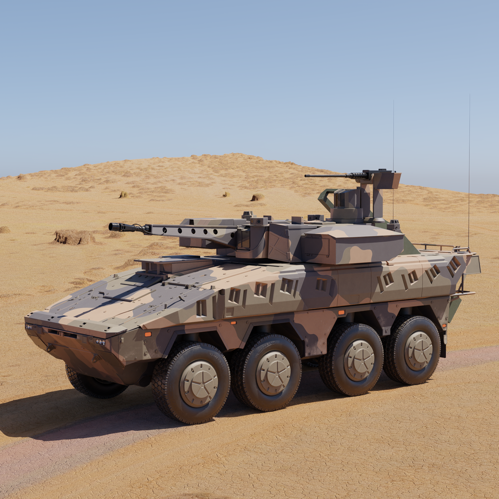 Boxer MRAV | Military Vehicles models | BlenderKit