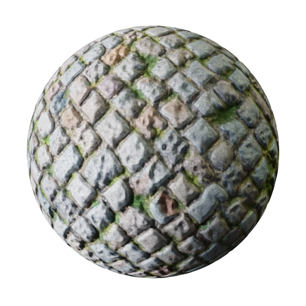 Cobbles | FREE rock materials | BlenderKit