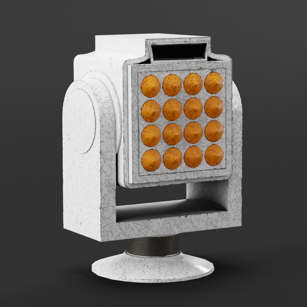 Mini rocket launcher-rigged | FREE Sci-Fi Weapons models | BlenderKit