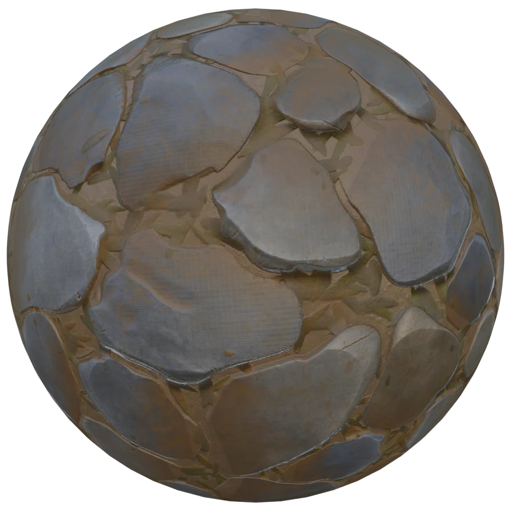 Cobbelstone stylized | FREE stone materials | BlenderKit