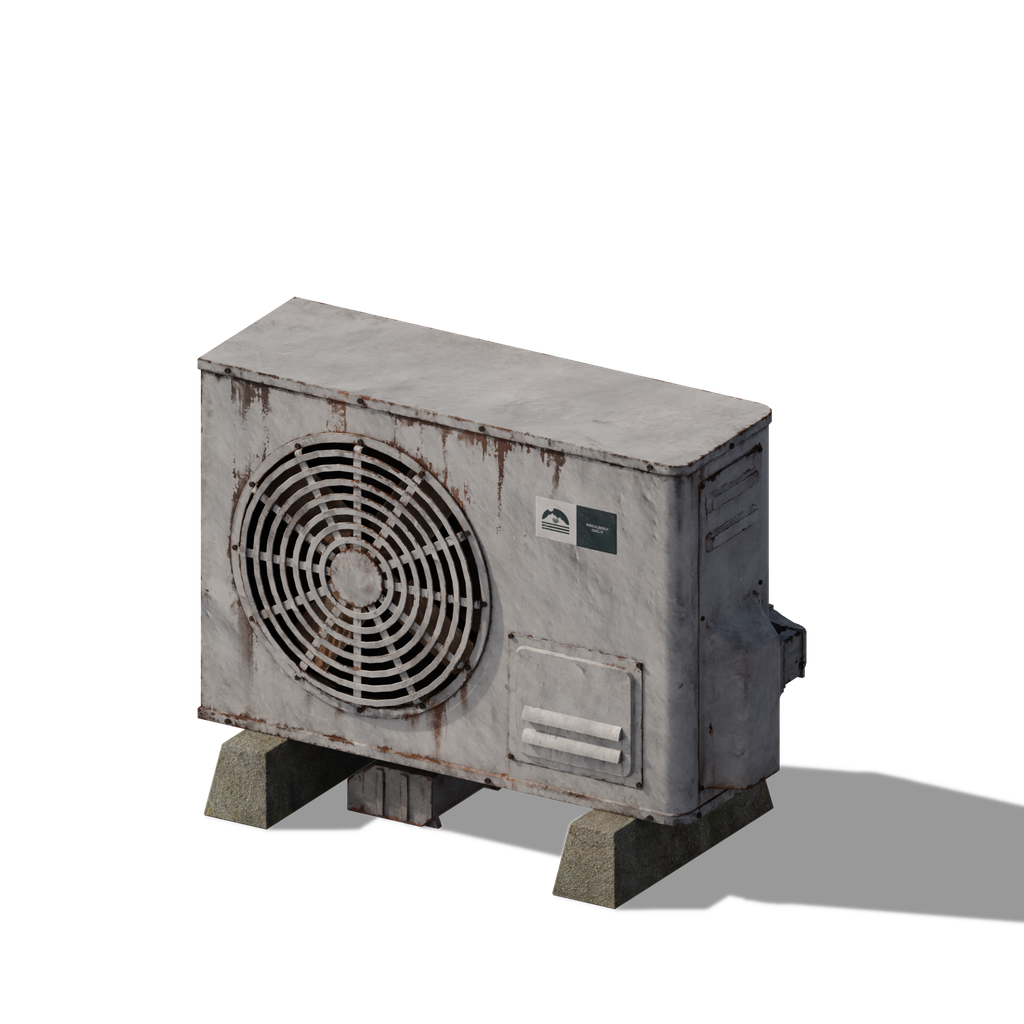 Air Conditioner Small | 3D Other models | BlenderKit