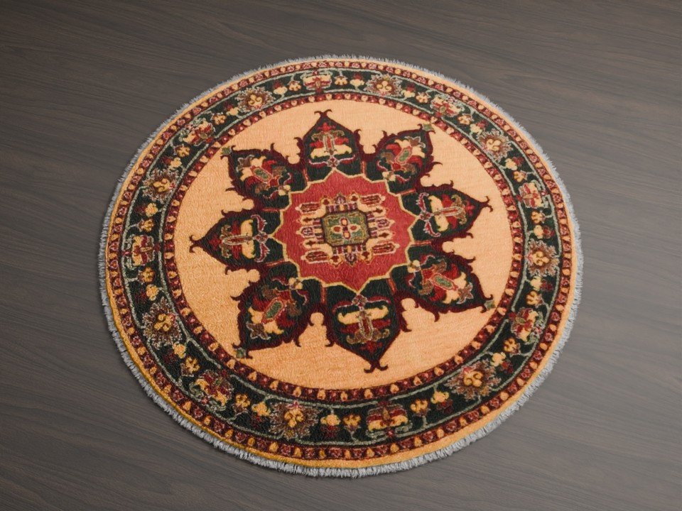Persian Design Rug | Beds models | BlenderKit