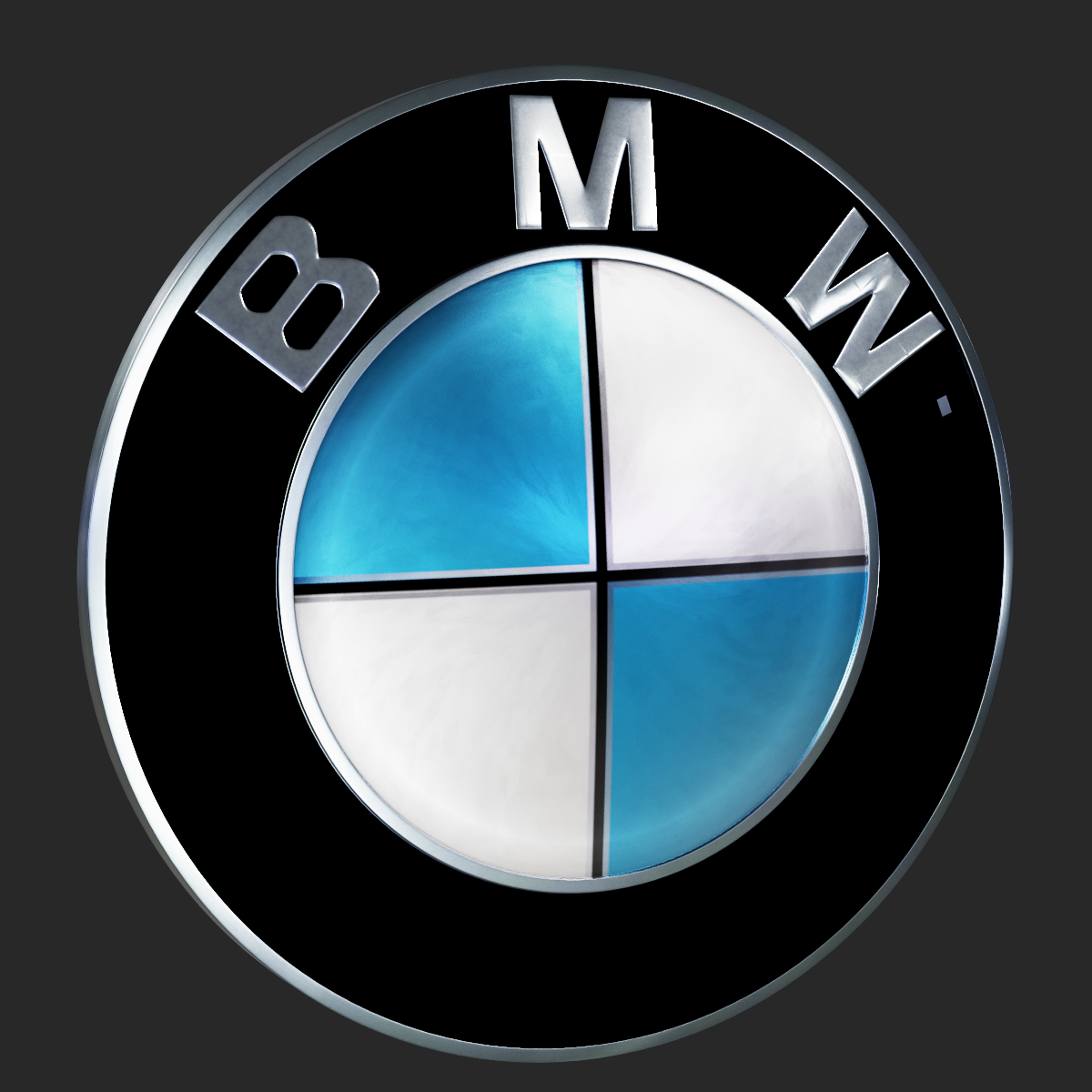 BMW Logo 3d model | Vehicle Parts models | BlenderKit