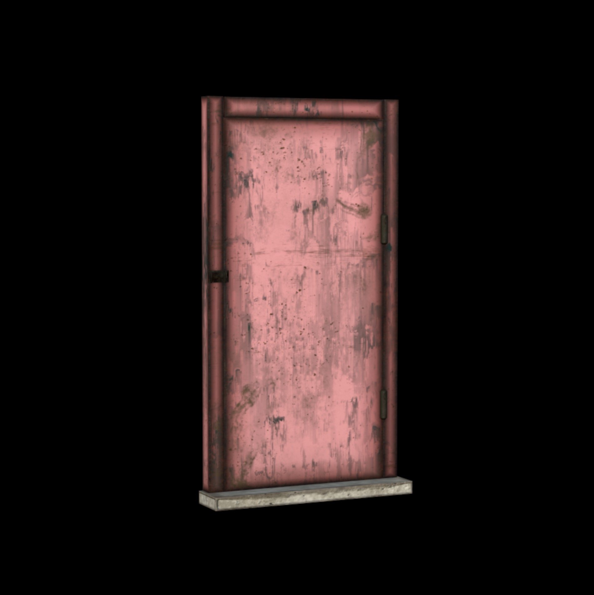 Metal Door Red Rust | FREE Doors models | BlenderKit