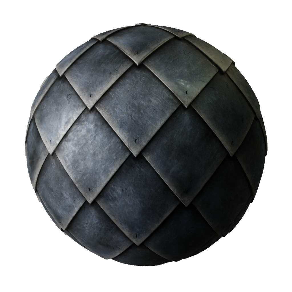 Slate Roof Tiles Dark Edgewear | FREE roofing materials | BlenderKit