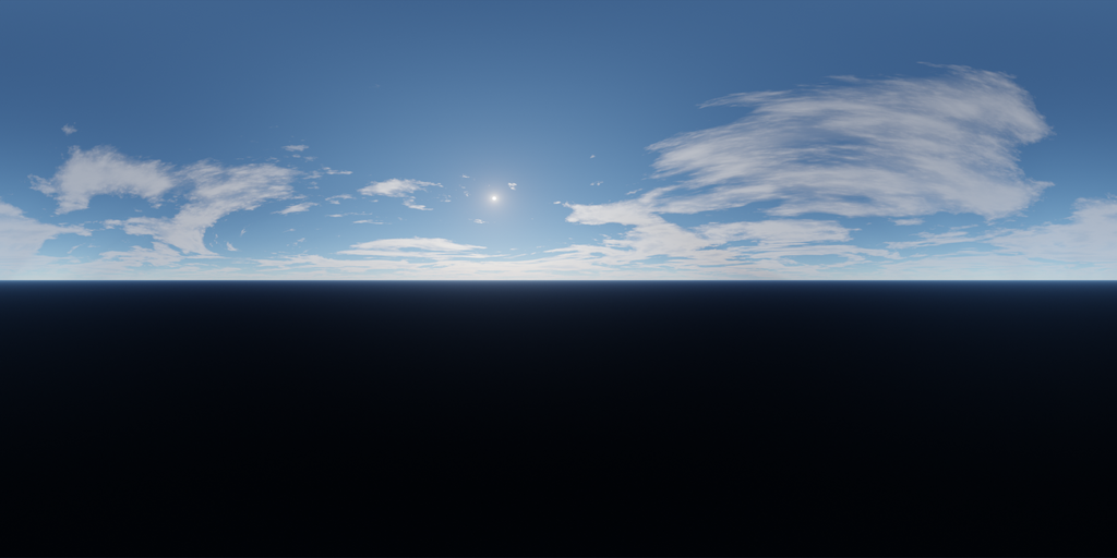 Blue Sunny Sky | FREE Nature HDRis | BlenderKit