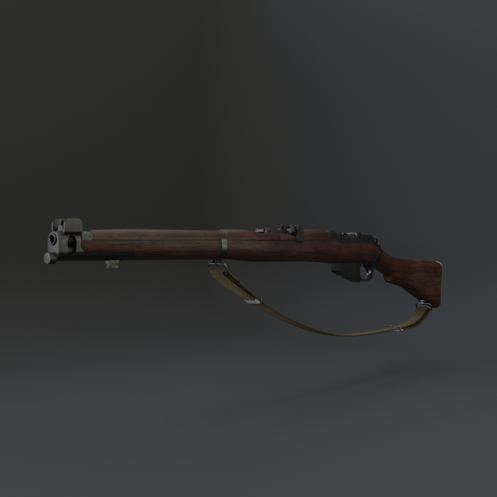 Lee Enfield | Modern Weapons models | BlenderKit