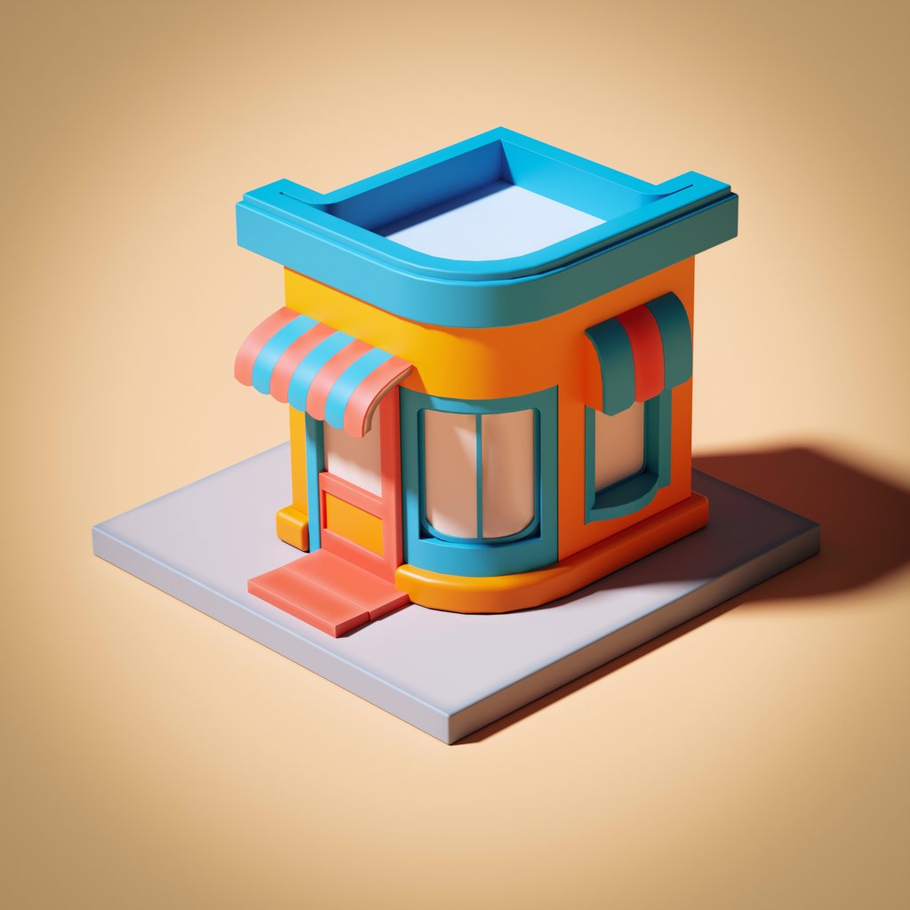 Stylized House 06 | Private Buildings models | BlenderKit