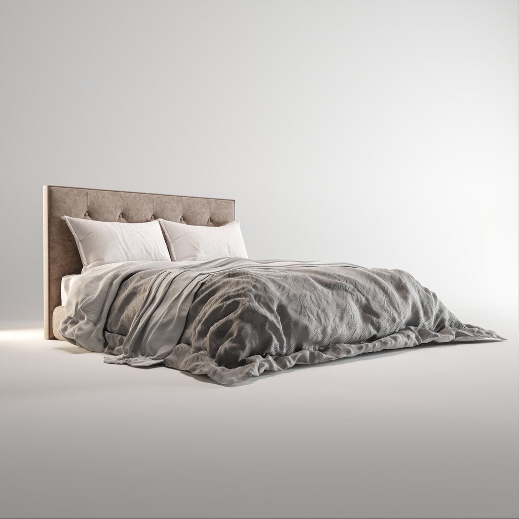 Bed Luan3dr | FREE Beds models | BlenderKit