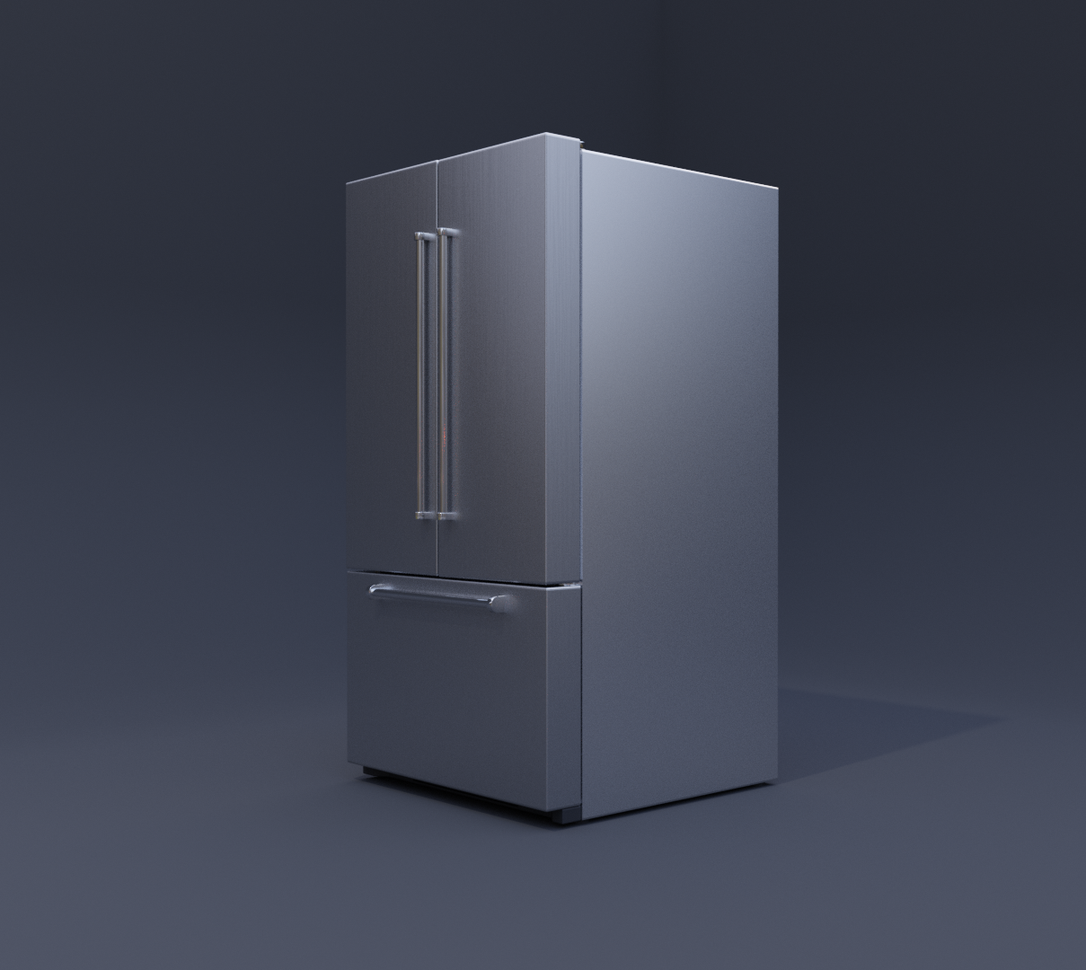 Fridge | FREE Kitchen Appliances models | BlenderKit