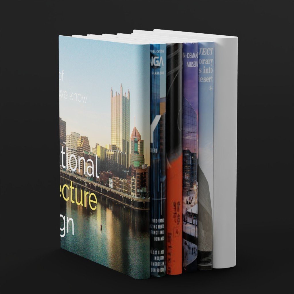 Assorted of Design Book Set | Books models | BlenderKit