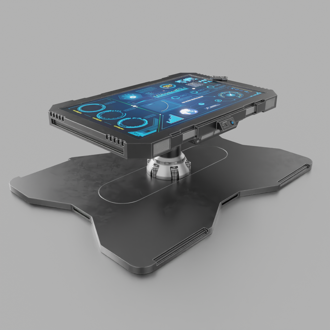 Sci fi Table | FREE Home Appliances models | BlenderKit