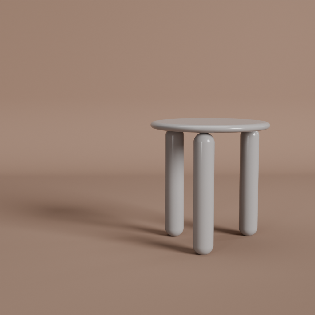 Undique mas 48 (3 colors) | FREE Tables models | BlenderKit