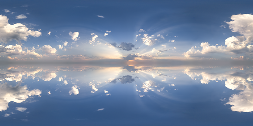 Infinite Real Sky - Dramatic Sunset | Nature HDRis | BlenderKit