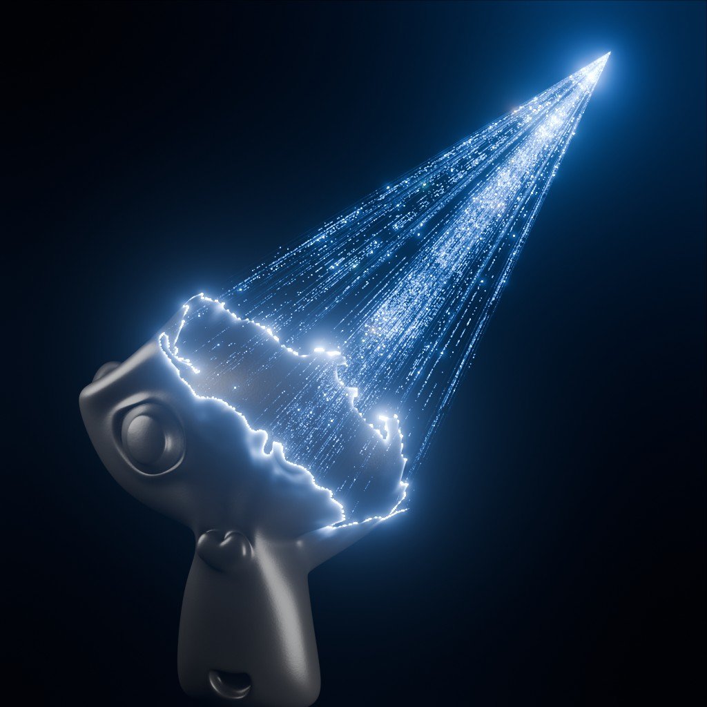 Dynamic Laser Scan Effect | Sci-fi scenes | BlenderKit