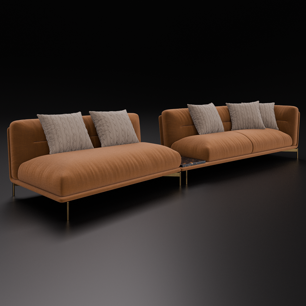 Sofa Gary | Sofas models | BlenderKit