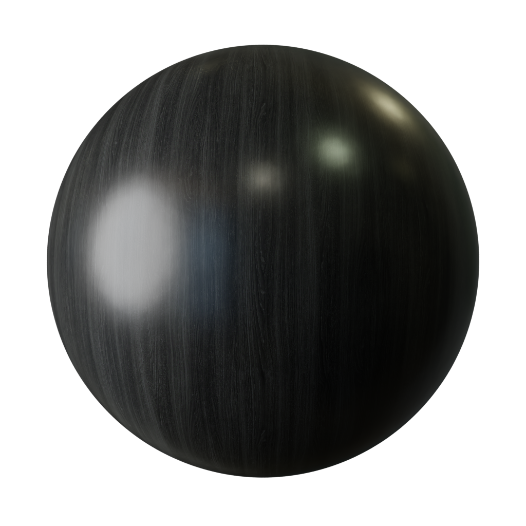 BlenderKit | Download the FREE Black Painted Wood material