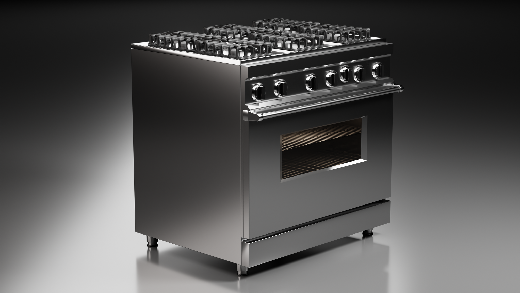 Gas Stove/Range | FREE Miscellaneous models | BlenderKit