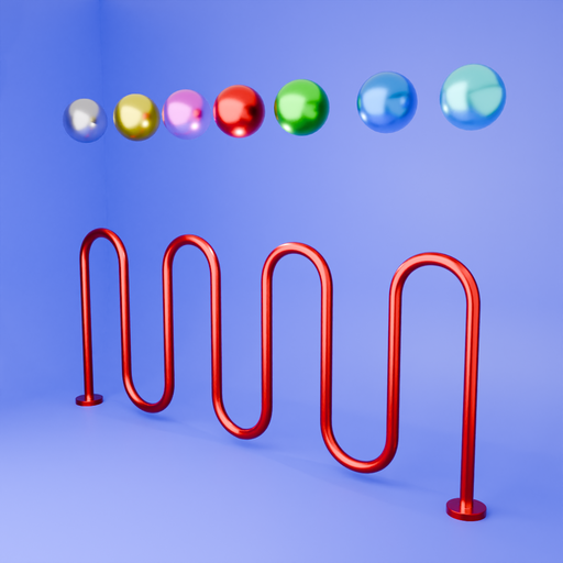 Belson Winder Plus Bike Rack | FREE Transport models | BlenderKit