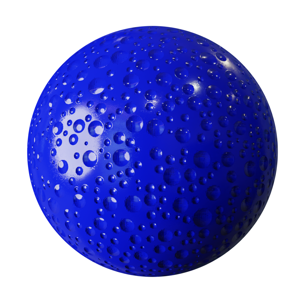 Shiny Blue Wallpaper | FREE ceramic materials | BlenderKit